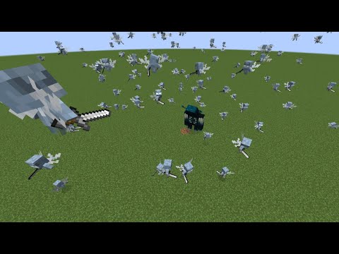 Minecraft: Warden Vs 100 Vex