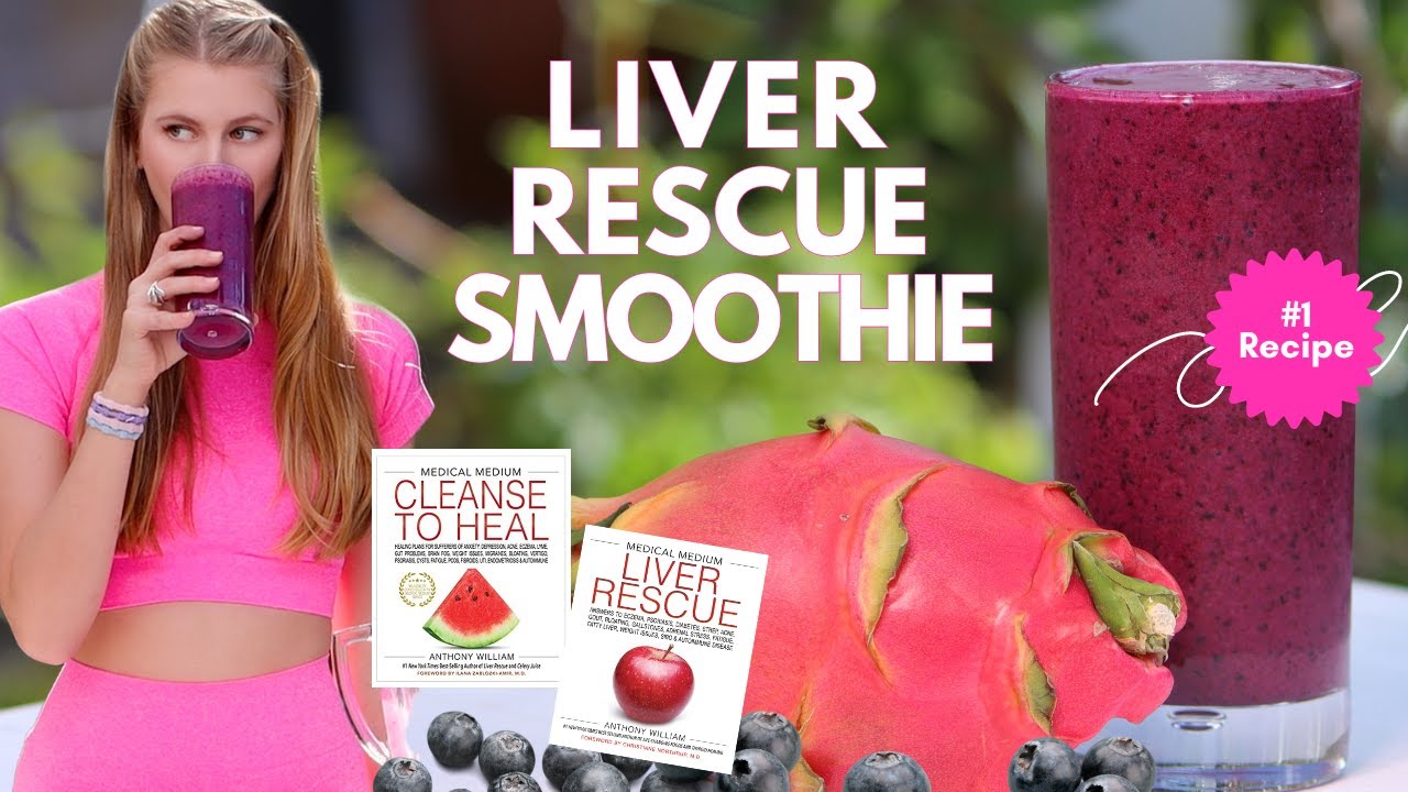 #1 Liver Rescue Smoothie | How To Make | Medical Medium Recipes | Liver Cleanse