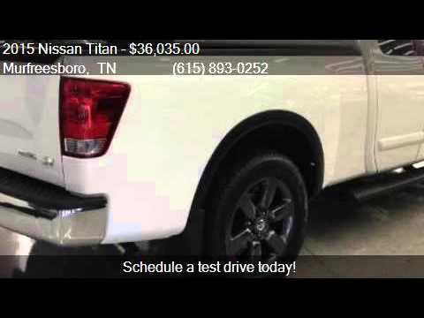 2015 Nissan Titan SV 4x4 4dr King Cab SWB Pickup for sale in