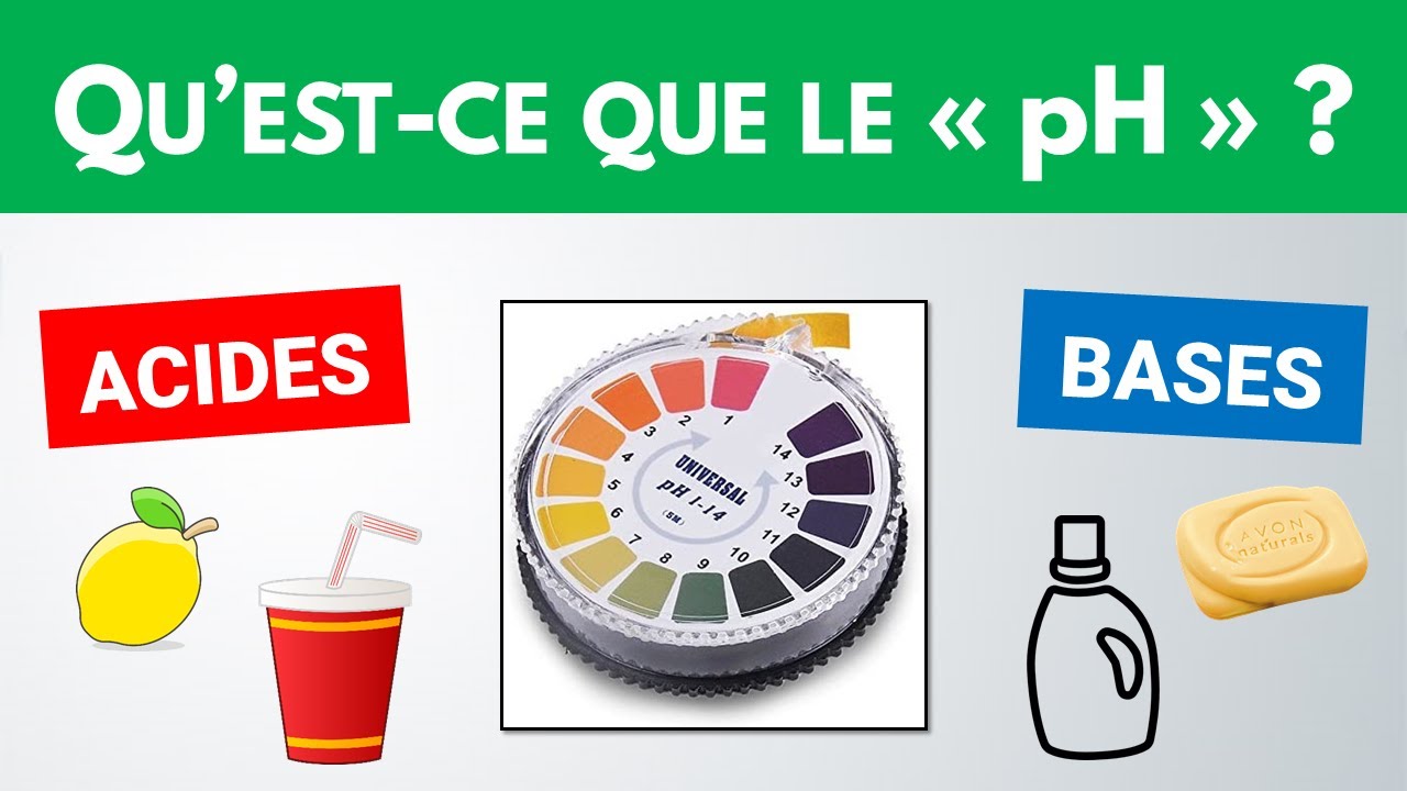 Qu'est-ce que le pH ? Acide, basique, neutre | Collège | Physique Chimie