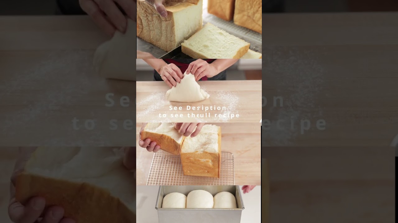 Shokupan: the SOFTEST Japanese milk bread! #shokupan #milkbread #japaneserecipes