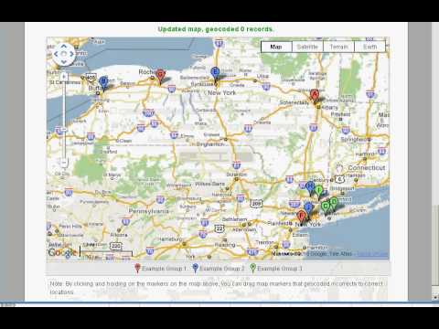 Google My Maps and BatchGeo.com