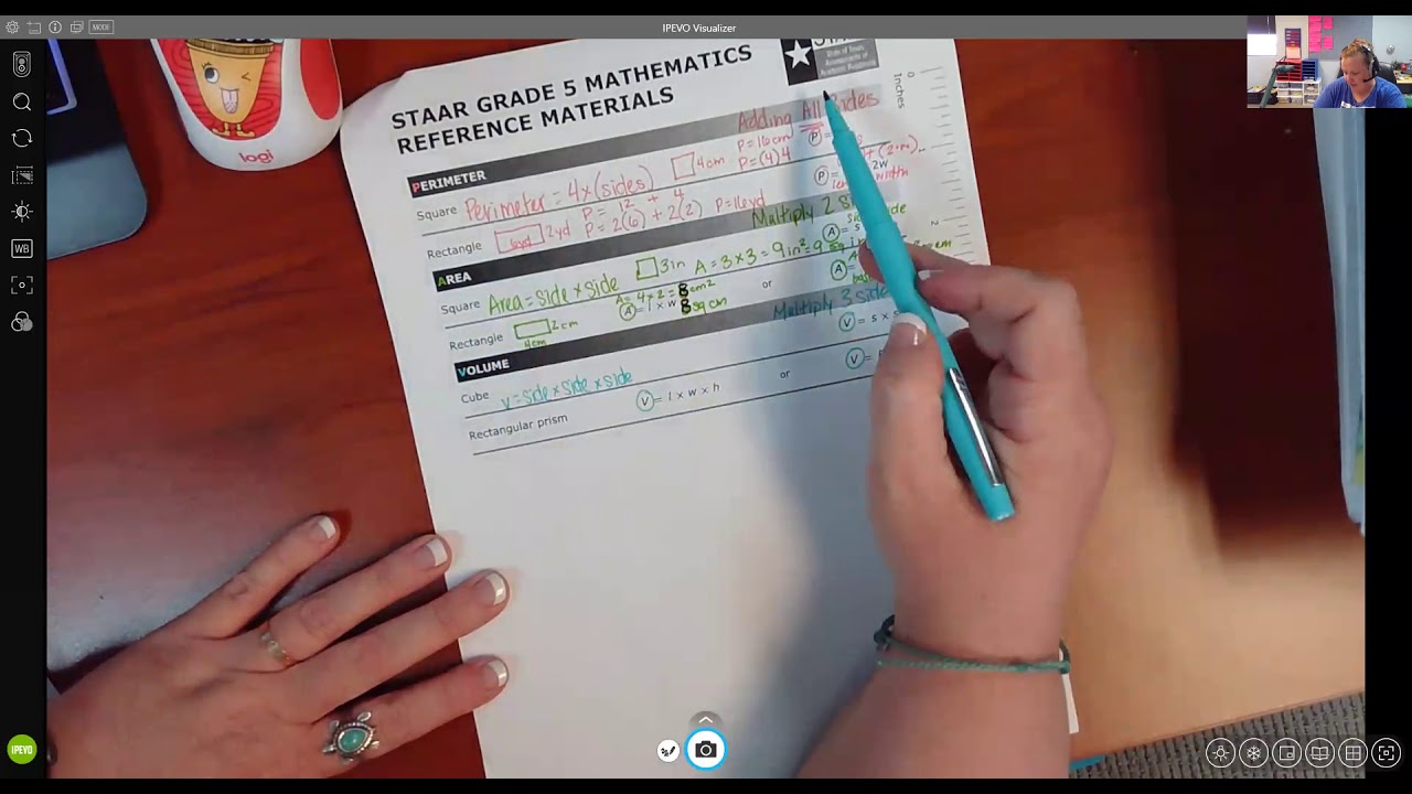 5th-Grade STAAR Reference Sheet