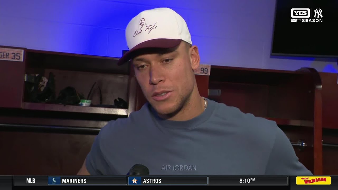 Aaron Judge on the Yankees' offensive struggles in Baltimore