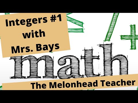 Integers #1- 6th Grade Math Ohio