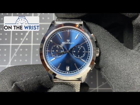 Affordable dress chronograph WITH a mechaquartz movement?! Waldor & Co Chrono 39 Sardinia Review