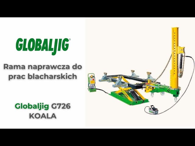 Rama blacharska z uchwytami progowymi Globaljig G726 KOALA