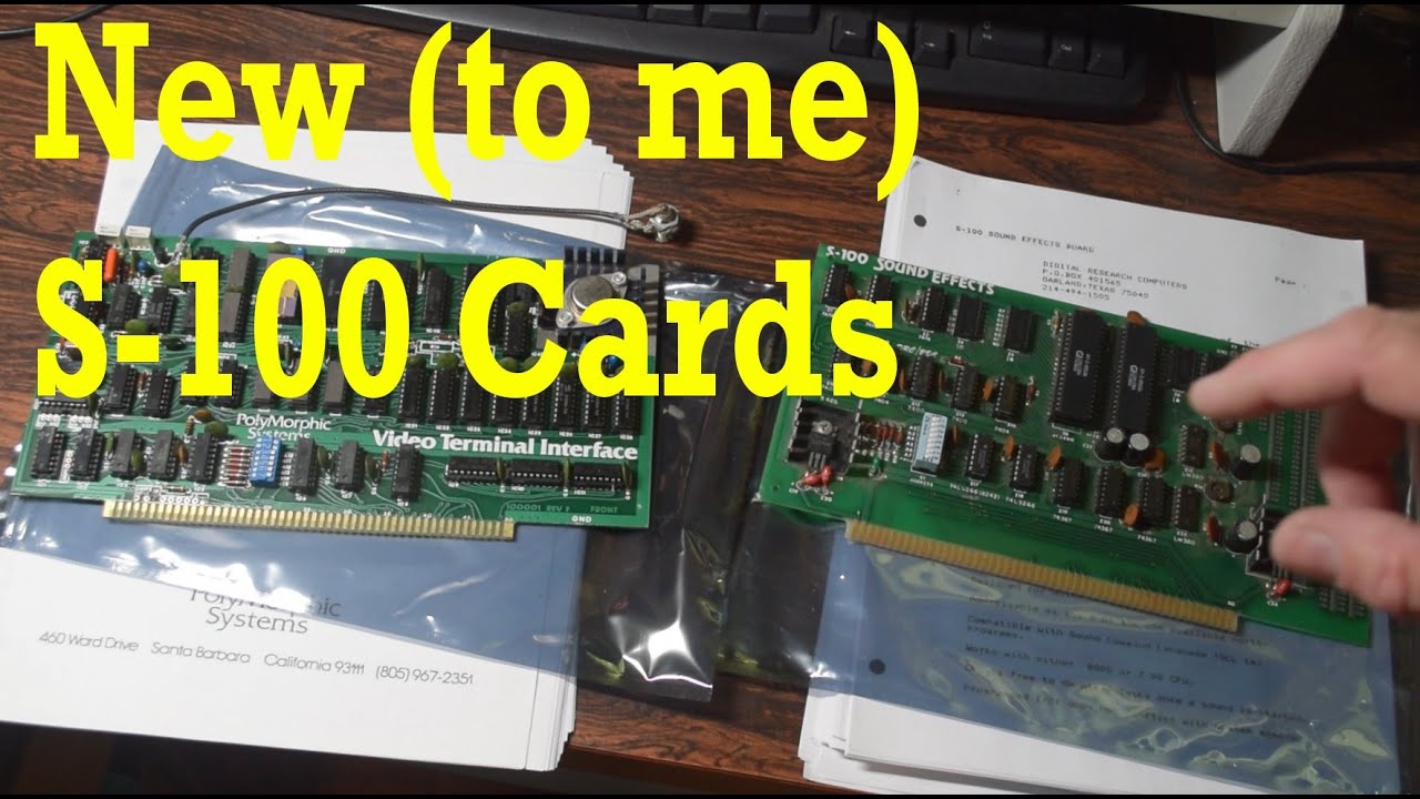 Retro Find of the Week 061124: 2 Vintage S-100 Cards #vintage #retrocomputing #z80 #computer