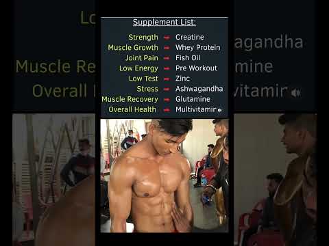 Top 8 Supplements Every Gym Beginner Needs 💪🔥