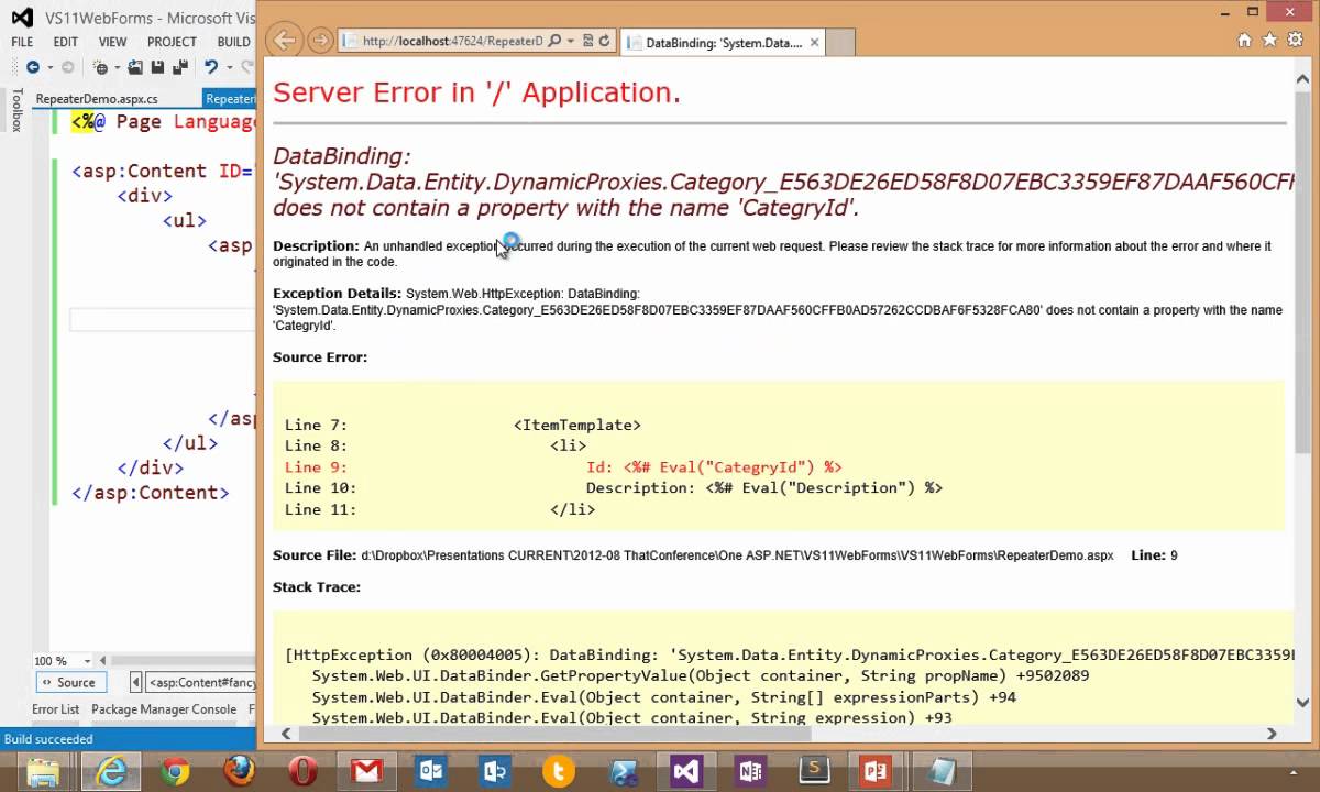 Strongly data-type in ASP data controls