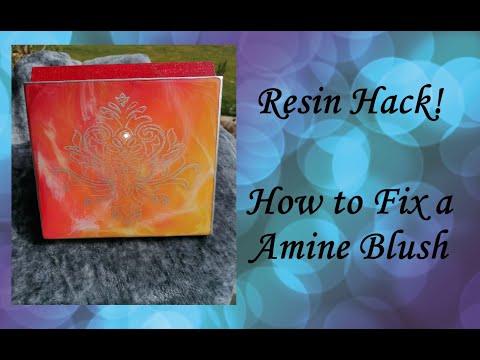 264. Resin Hack - Amine Blush on Epoxy Resin (ruff Surface kinda) - english