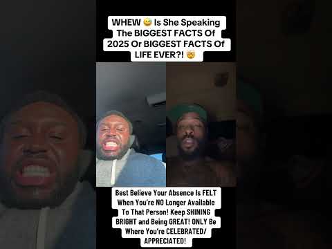 Keep SHINING BRIGHT and Being GREAT! Best Believe Your Absence Is FELT and HURTS DEEPLY! BIG FACTS!