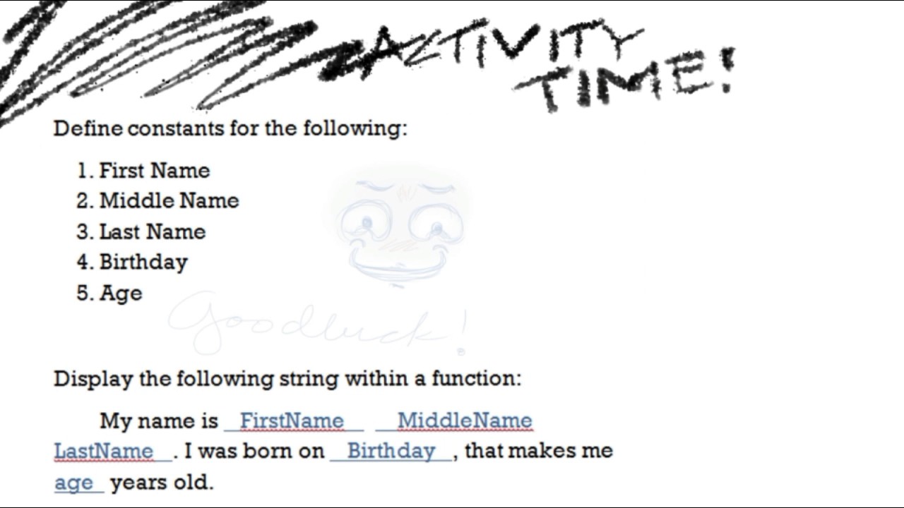 PHP04 | PHP Value Types - Variables and Constants