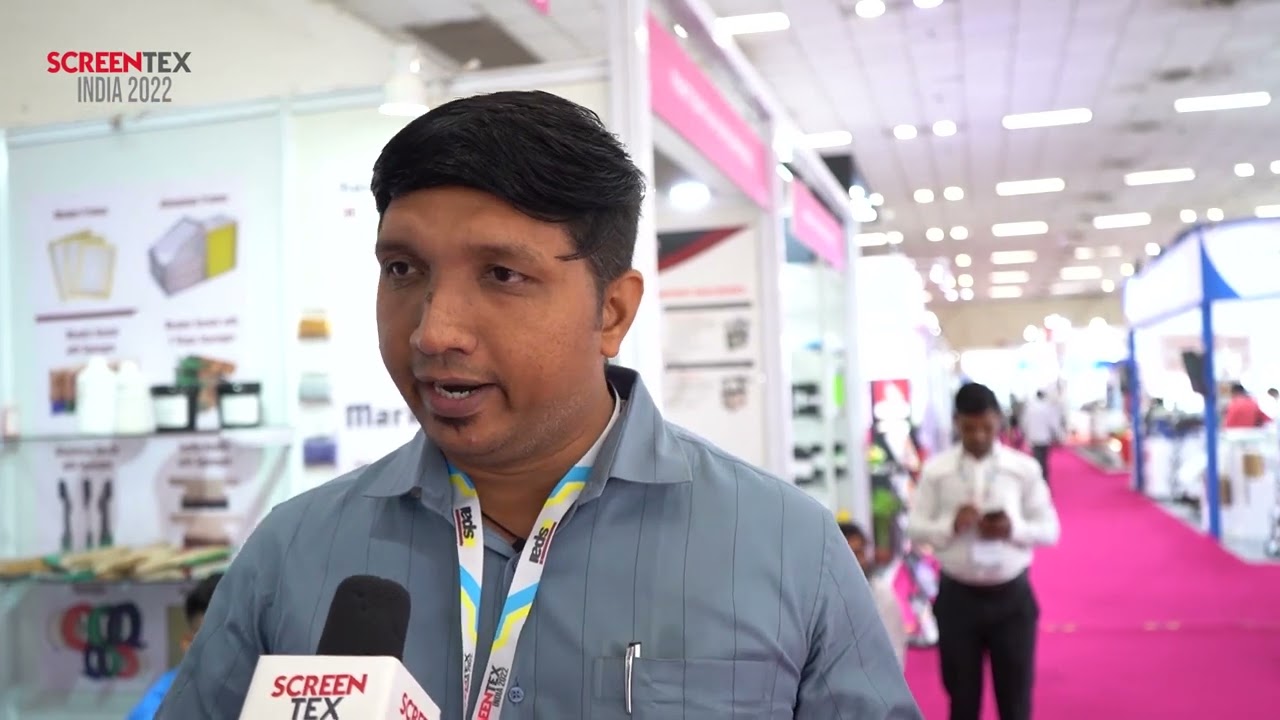 Mark Graphics | Interview @ScreenTexIndia2022, 29-31July 2022 at Pragati Maidan