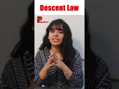 😲Descent Law -Explained in hindi #shorts #descentlaw #realestate #realestateagent #descent #law #fyp