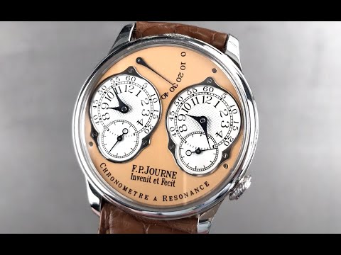F.P. Journe Chronometre Resonance 38MM Rose Gold Dial RN PT 38 A F.P. Journe Watch Review