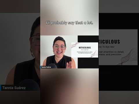 🇺🇸 English Pronunciation: METICULOUS | American Pronunciation | C2 Vocabulary