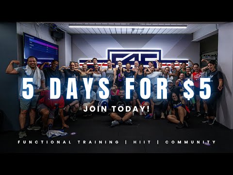 5 Reasons to Try F45 Ventura County's $5 Trial—One for Each Day!