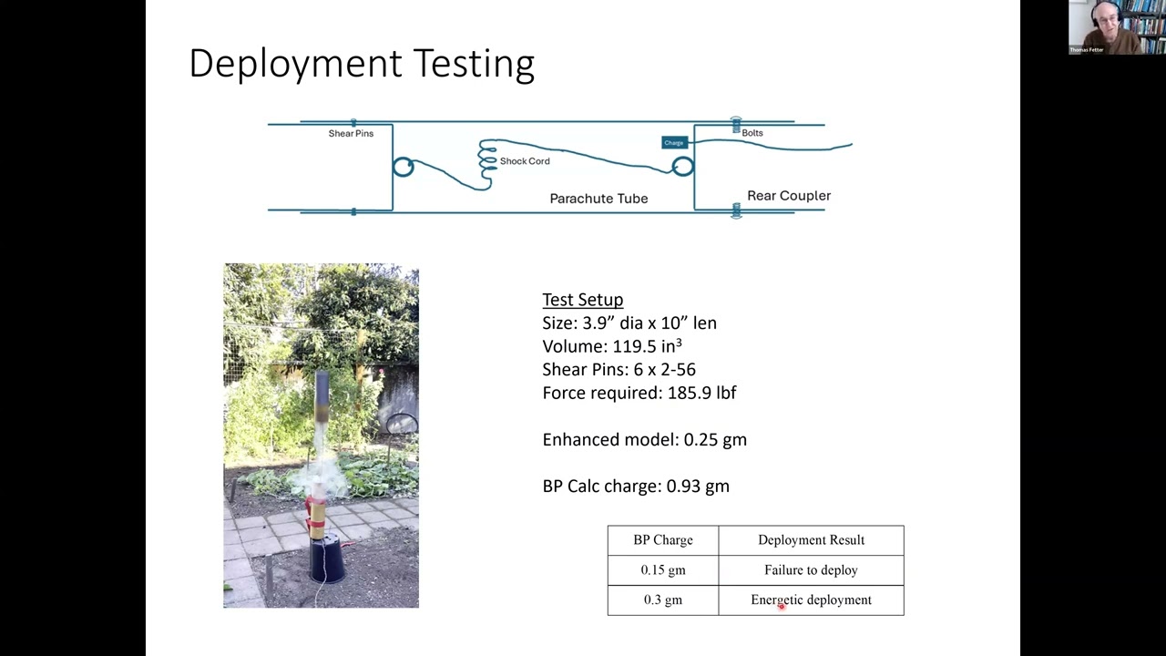 Using Black Powder for Parachute Deployment
