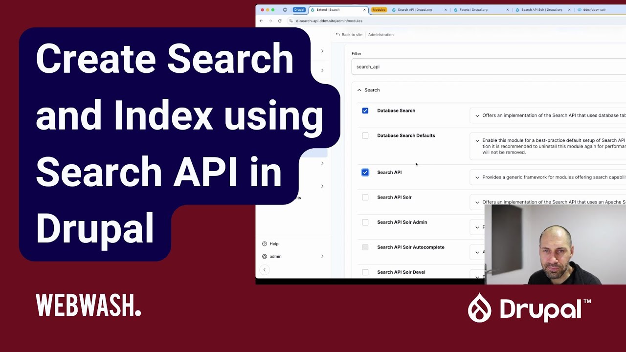 Create Search and Index using Search API in Drupal