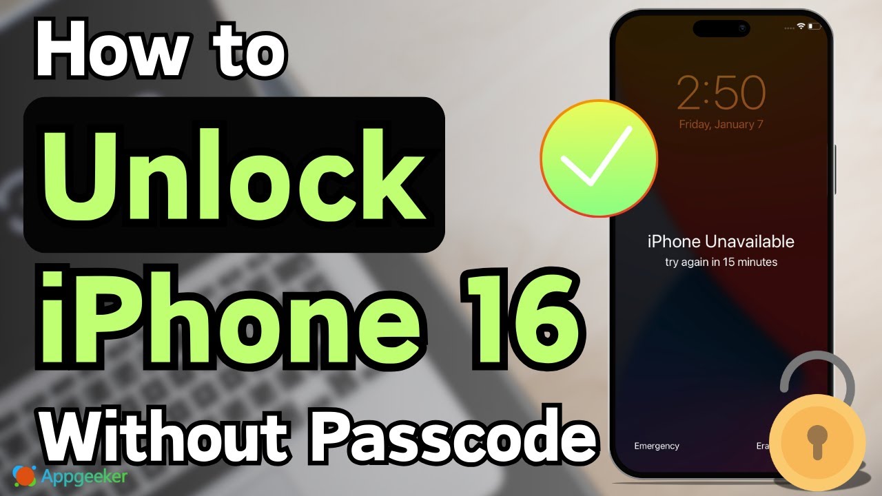 How to Unlock iPhone 16 without Passcode – iOS Updated Ways