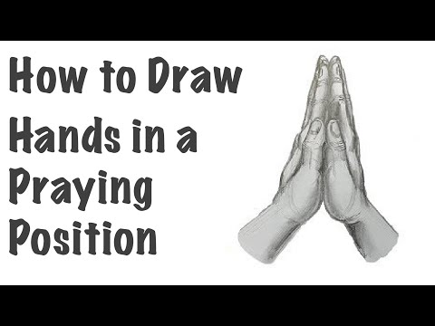 How to Draw Hands in a Praying Position