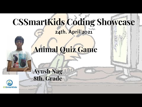 Animal Quiz Game by Ayush Nag