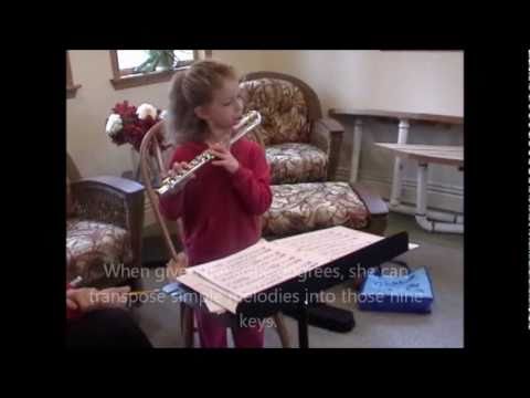 Beginning Flute Mixed with Fun Music Theory