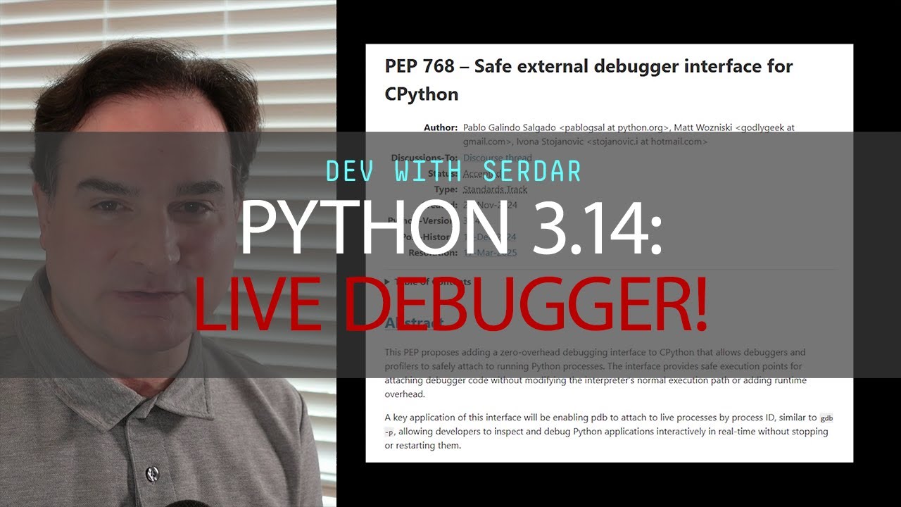 Python 3.14's live debugging interface