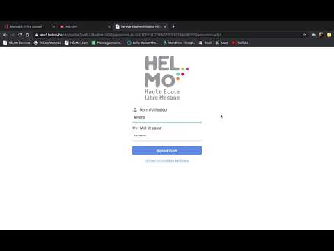 HELMo - Visionner une vidéo Microsoft Stream sur e-learning