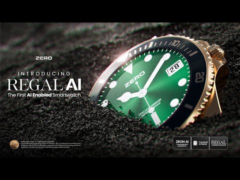 REGAL AI Smartwatch | More than Smart, It's Intelligent | ZERO Lifestyle - Rethinking Possibilities