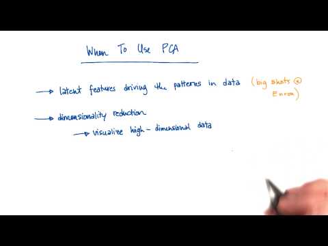 When to Use PCA
