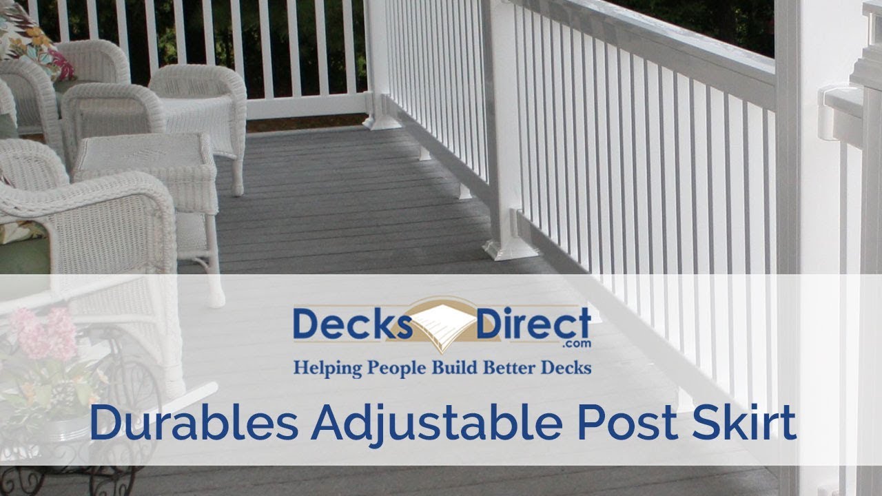 Adjustable Post Skirt by Durables
