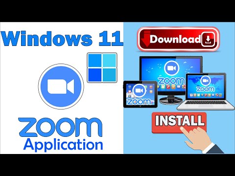 How to Download and Install Zoom App in Windows 11 - Youtube