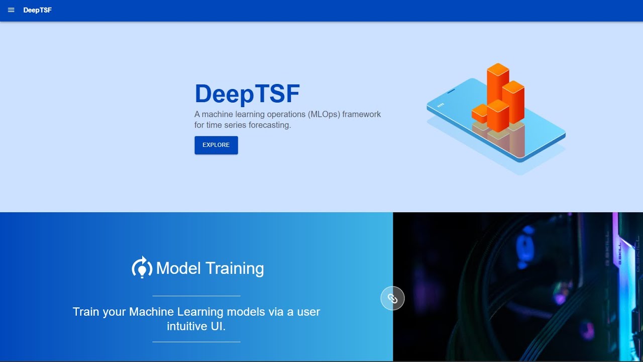 DeepTSF | Codeless machine learning operations for time series forecasting | Demo Video