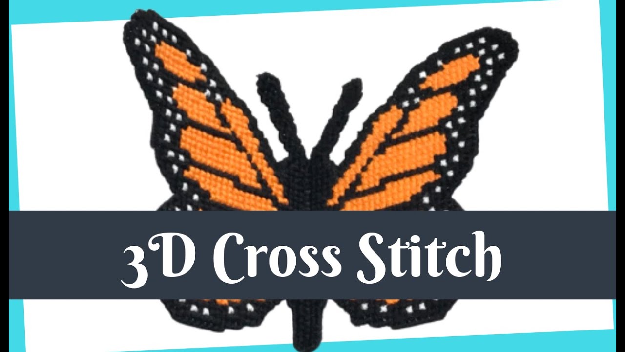 GUIDE to 3D CROSS STITCH on PLASTIC CANVAS | How to do Cross Stitch Flosstube