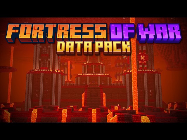 Fortress of War | Nether Fortress Update Minecraft Data Pack