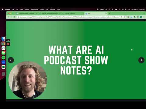 AI Podcast Show Notes: How to Completely Automate Writing Your Podcast Show Notes with AI