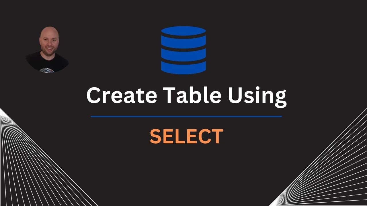 Create Table From SELECT statement | SQL Server Tutorial