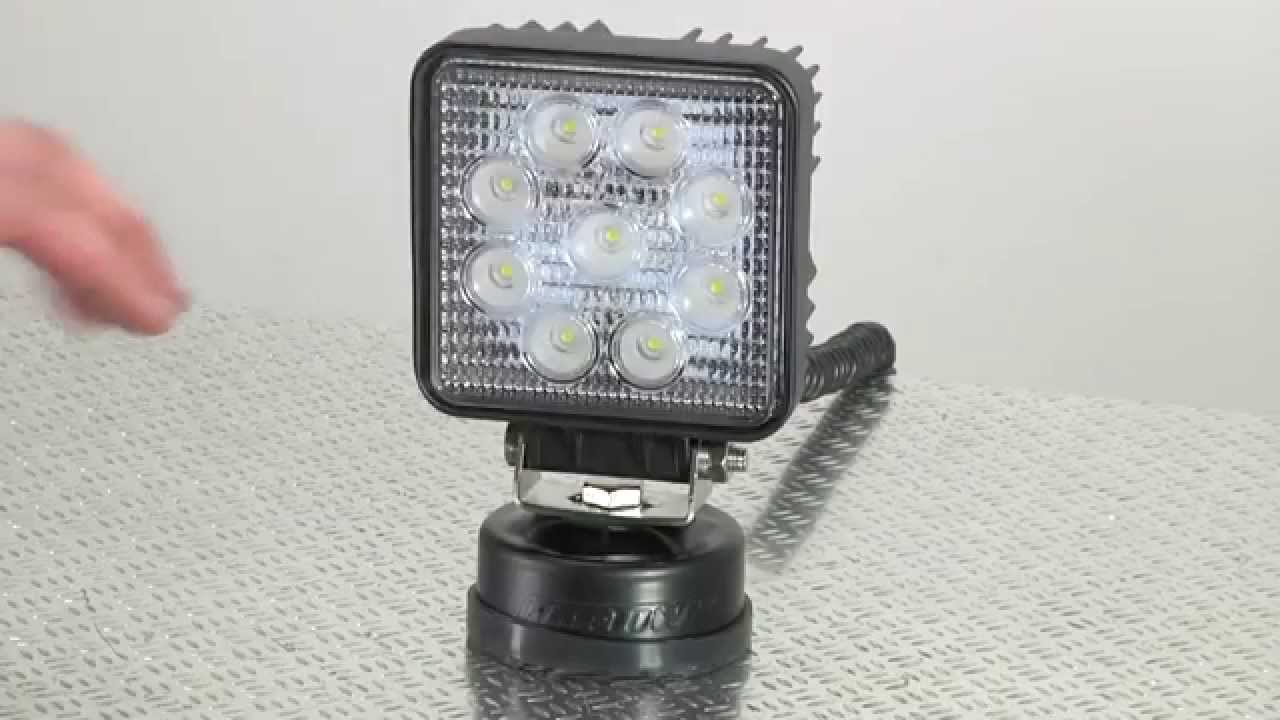 Ultra-Tow Weatherproof Worklight - 27 Watts, 9 LEDs