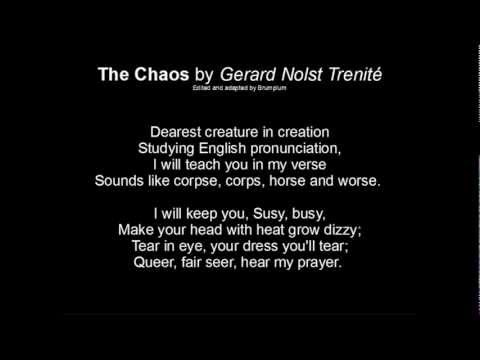 The Chaos – Gerard Nolst Trenité | Dieter Ohler