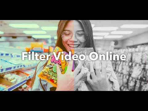 How to add filters to a video online