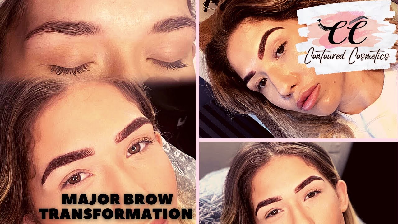 WHY YOU NEED THIS TREATMENT! ( combination brows , microblading , huge brow transformation)