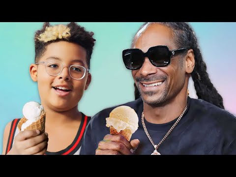 SNOOP DOG Ice Cream Taste Test | Amber Rose