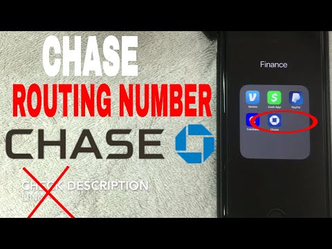 β
Chase Bank Routing Number - Where To Find It π΄