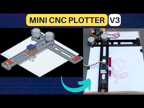 Mini CNC Plotter V3 by AverageEngg - Thingiverse