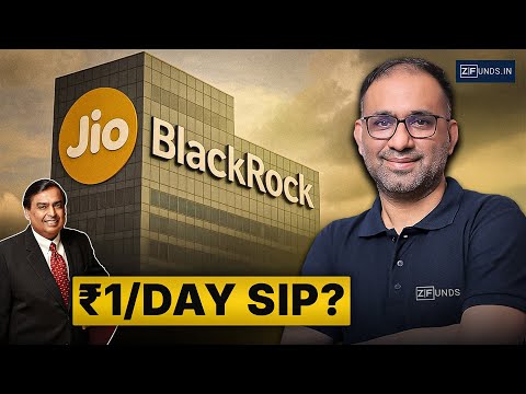 Jio BlackRock Mutual Funds | Jio + BlackRock = ₹1 SIP Revolution & AI Investing!