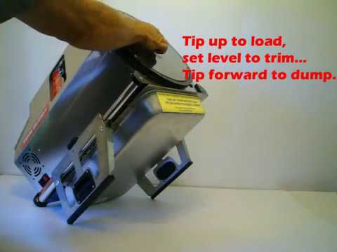 watch TRIM BUDDY trim 2lbs in 3 or 4 minutes