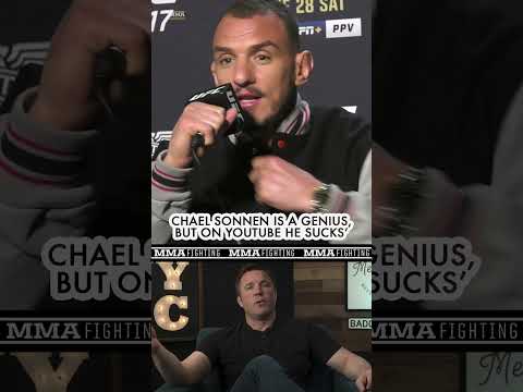 Renato Moicano: Chael Sonnen 'genius,' but 'sucks' on YouTube | UFC 317 | MMA Fighting