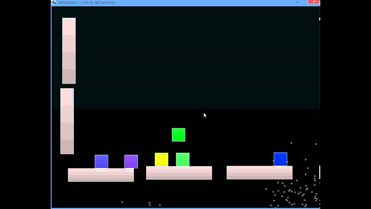Physbox - 2D Java AABB Physics Simulator with OpenGL